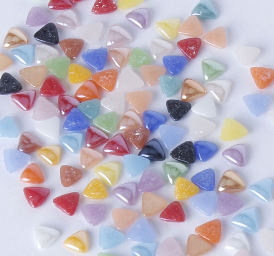 Mixed Flat Back Pearls Rhinestones Embellishments Face Gems Craft Card ...