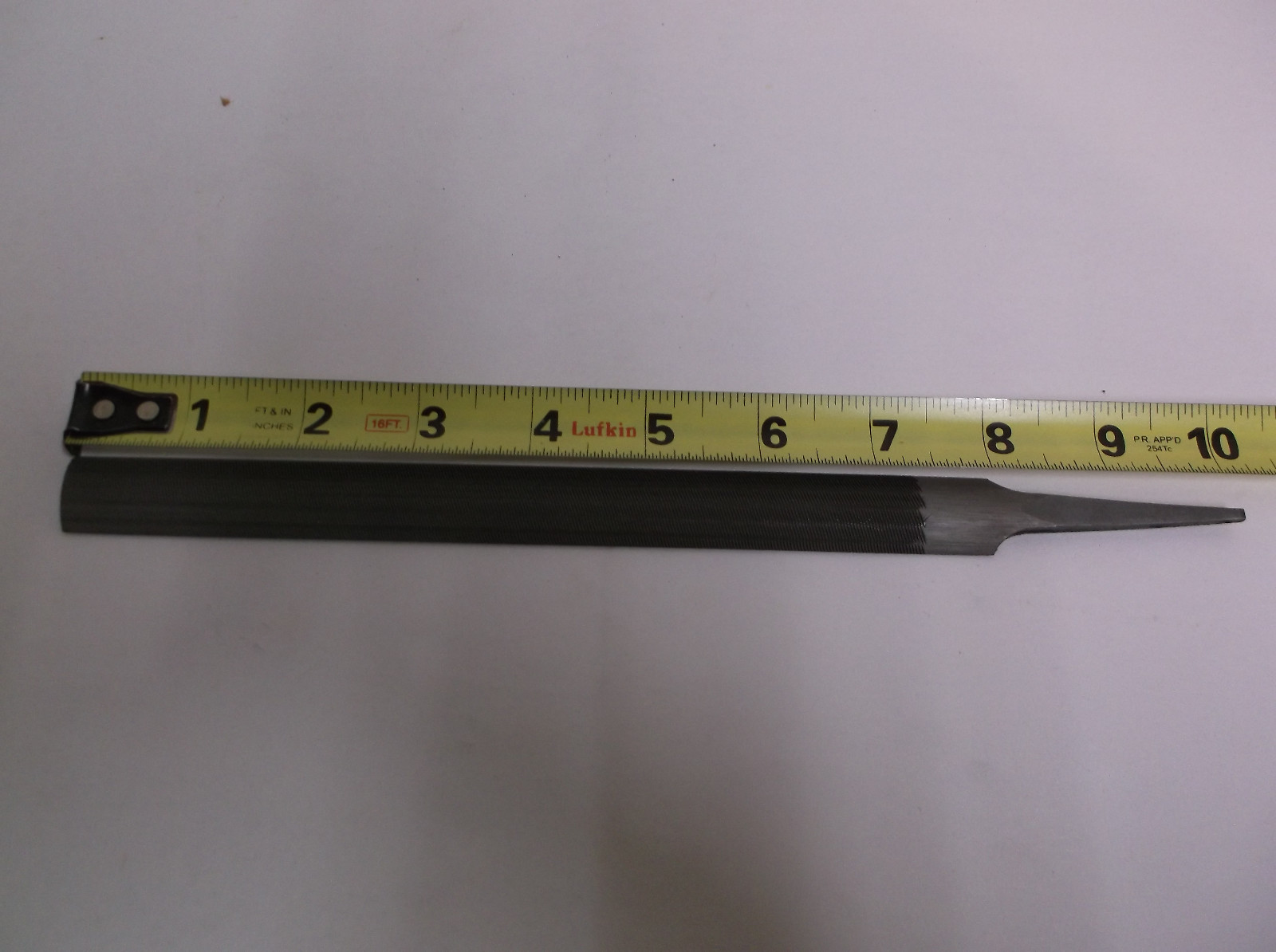 New NICHOLSON 04927 8 Inch Half Rnd 2nd Cut File USA (A42) | eBay