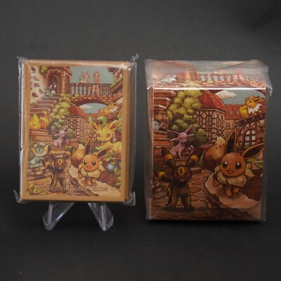 Eevee Heroes Eeveelution Set Gym Exclusive - Sleeves and Deck Box Only ...