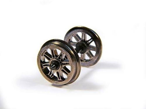 Metal Split Spoked Wagon Wheels (X10) - Bachmann 36-028 | eBay