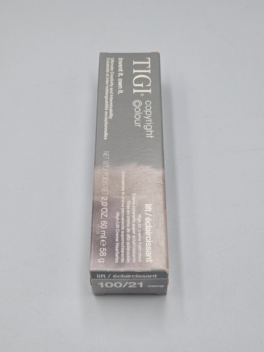 TIGI Copyright Colour Lift 100/21 Ultra Light Violet Blue Blonde 100VB ...
