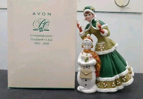 2003 Avon Mrs. Albee Award Figurine President's Club - Brand New In ...