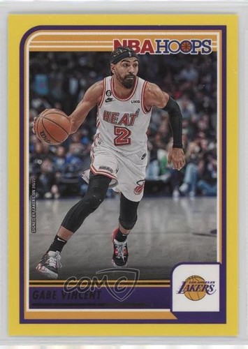 2023-24 Panini NBA Hoops Yellow Gabe Vincent #49 | eBay