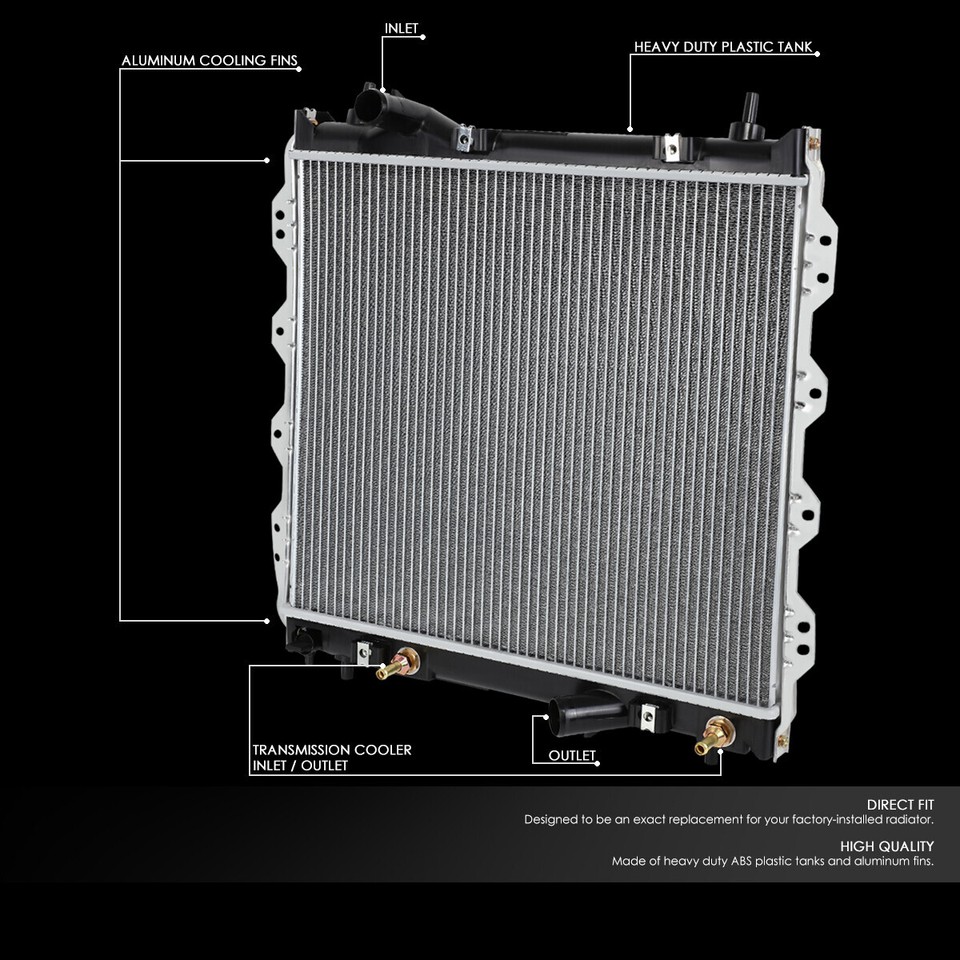 For 2001-2010 Chrysler PT Cruiser AT Radiator Factory Style Aluminum ...