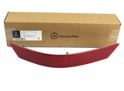GENUINE MERCEDES BENZ W164 ML LH REAR BUMPER REFLECTOR LENS A1648200374 ...