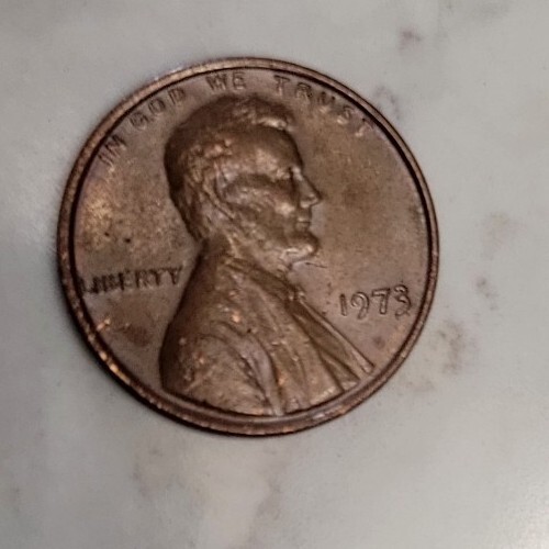 RARE 1973 ABRAHAM LINCOLN MEMORIAL PENNY NO MINT MARK RAISED RIM "L" ON ...