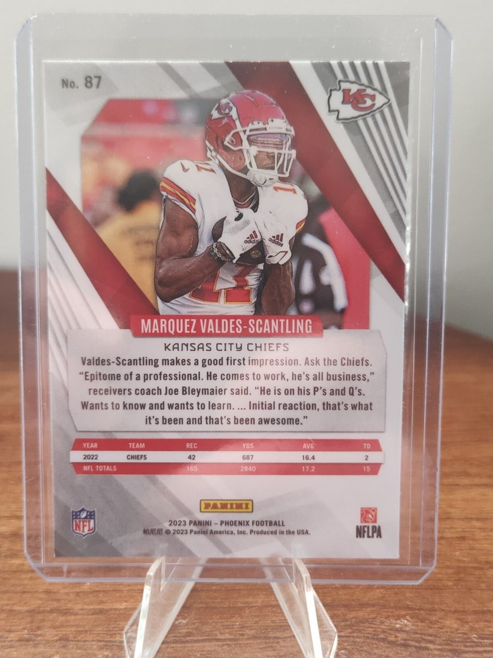 marquez valdes scantling 2023 Phoenix Color Burst Case Hit KC Chiefs | eBay