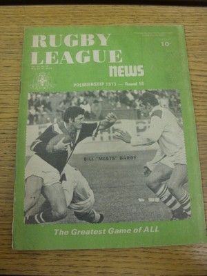 26/05/1973 Rugby League: The Rugby League News Vol.54, No.20 - Contains ...