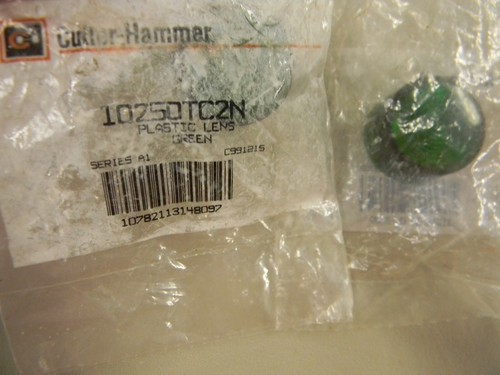 New Lot of 2 10250TC2N Cutler-Hammer Green Plastic Lens P4 | eBay