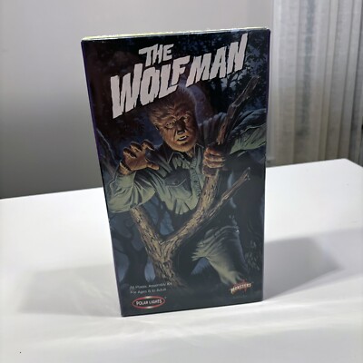 NIB Factory Sealed Polar Lights The Wolfman Universal Monster Model Kit ...