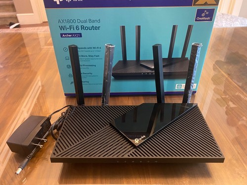 TP-Link AX1800 Archer AX21 Dual Band Gigabit Router 5Ghz 2.4Ghz Wi-fi 6 ...