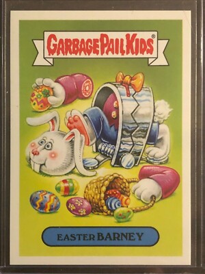 2018 Topps Garbage Pail Kids GPK Easter #1B Easter Barney | eBay