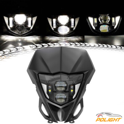 For Dirt Bike Yamaha WR250F WR450F 2013-2023 LED Headlights with ...