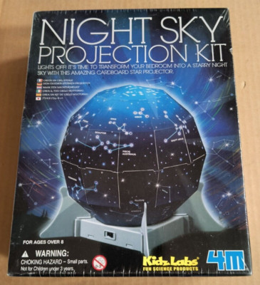 Night Sky Projection Kit Kidz Labs Fun Science Projects 4M NEW | eBay