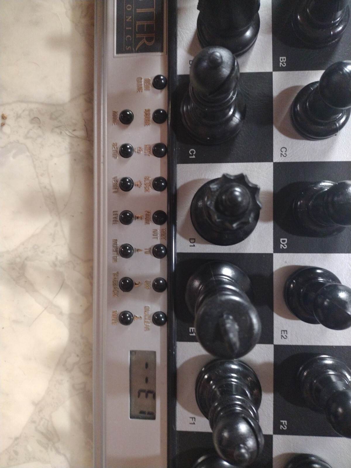 RARE! EXCALIBUR ELECTRONIC GRANDMASTER ELITE CHESS SET PLATINUM EDITION ...