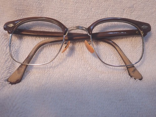 1950's CLASSIC STYLE RITE 12K GOLD FILLED FRAME WITH ORIGINAL TEMPLES ...