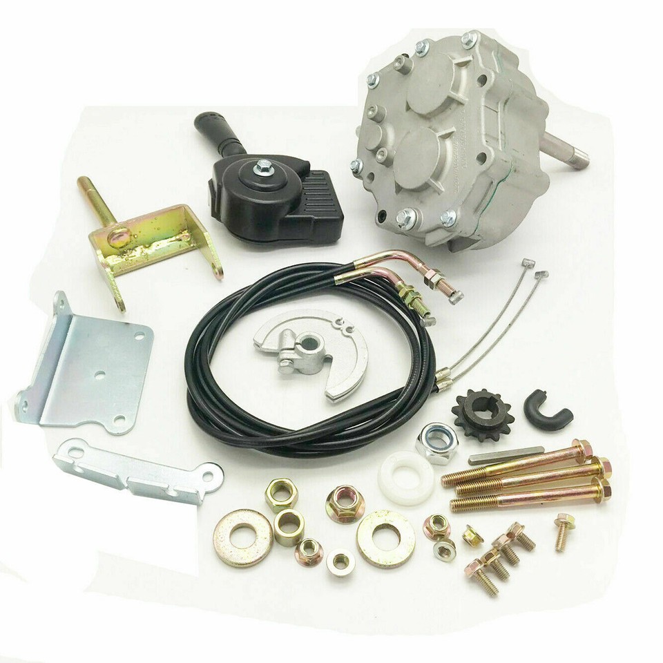 Universal Go Kart Forward Reverse Gear Box Fits 3/4" TAV2 30 40 41 12T ...