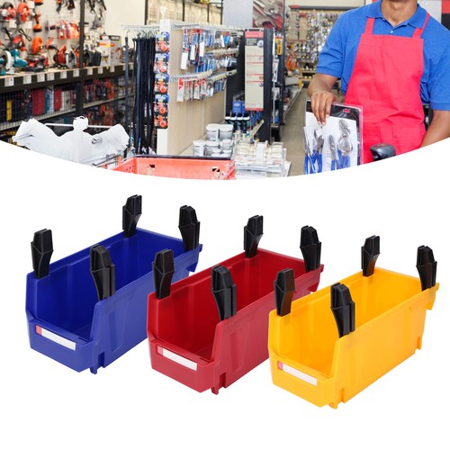 Parts Storage Bin Thickened PP Large Opening Tool Organizer ...
