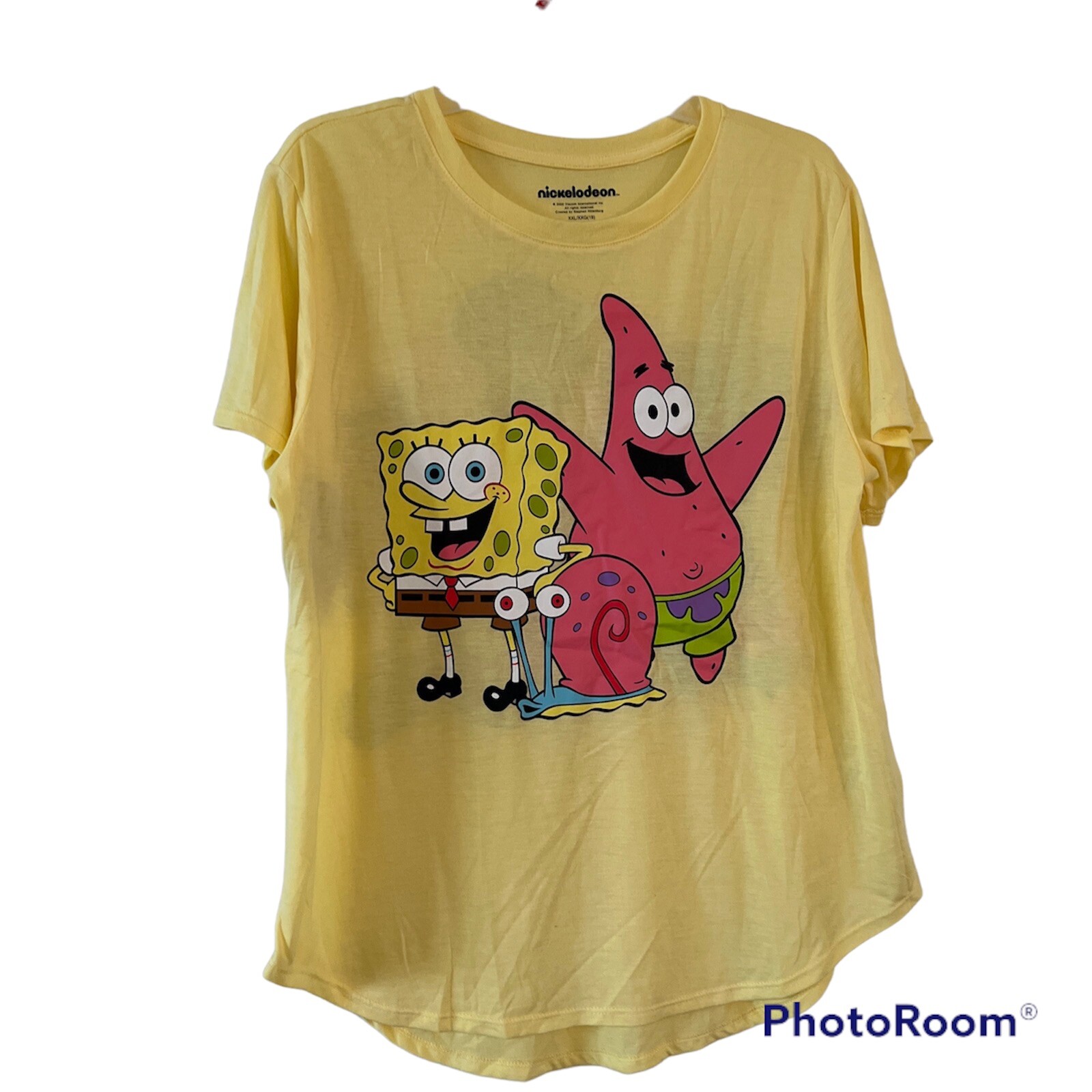 Nickelodeon Spongebob Patrick Yellow Short Sleeve T-s… - Gem