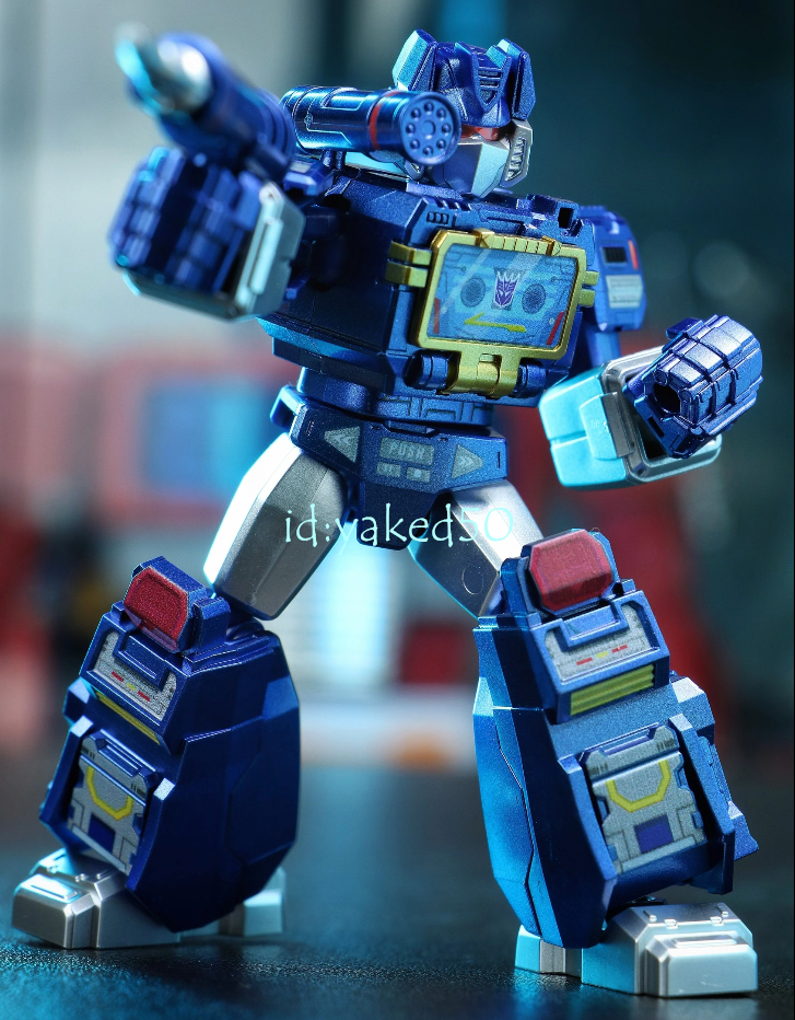 Soundwave Rare Special Color Transformers Model Figure Blokees Toy v3 ...