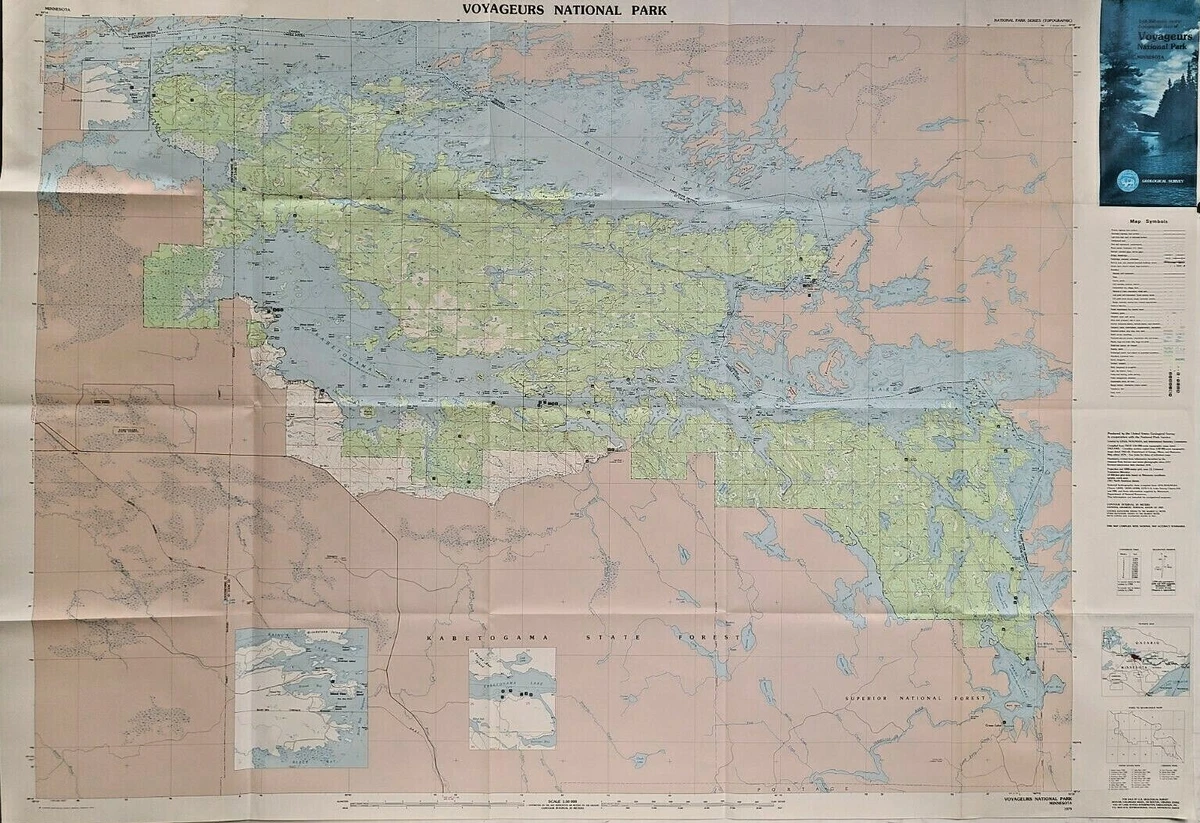 Voyageurs National Park Map
