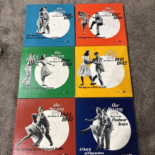 TIME LIFE The Swing Era Vinyl Record Set with books Lot Of 6 (S2024) | eBay
