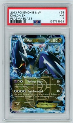 2013 Pokemon Black and White Dialga Ex Plasma Blast PSA 7 | eBay