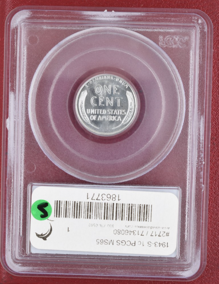 1943-S Steel Wheat Cent PCGS MS65 Nice Luster | eBay
