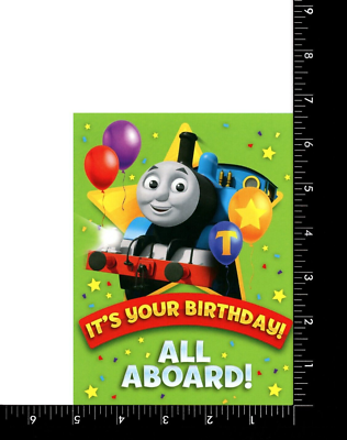 Happy Birthday Thomas Friends Birthday Card Th057 Character Brands