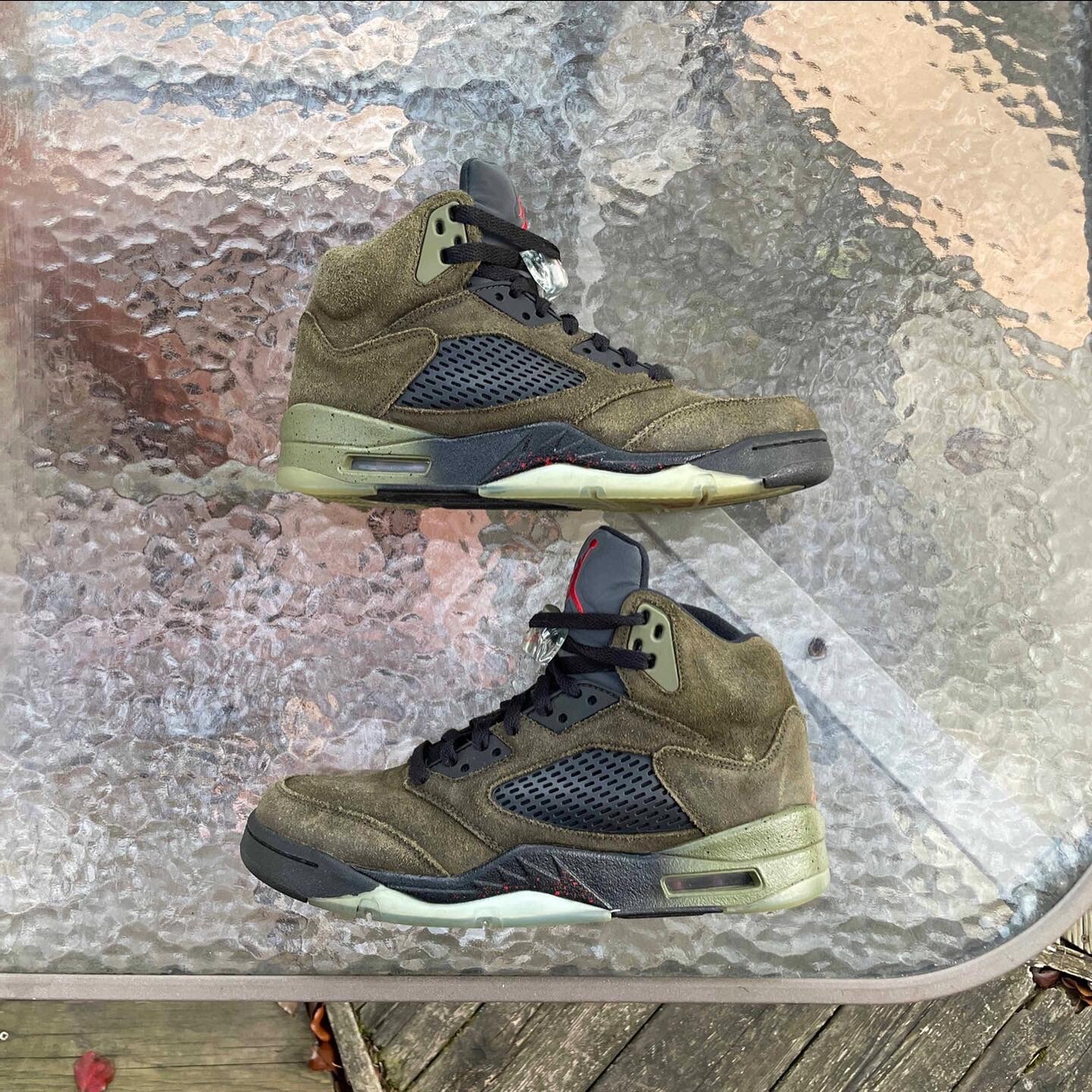 Jordan 5 Olive Fear