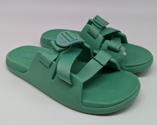 Chaco Chillos Slide Sandals Sz US 4 Big Kids Youth Junior Jade ...
