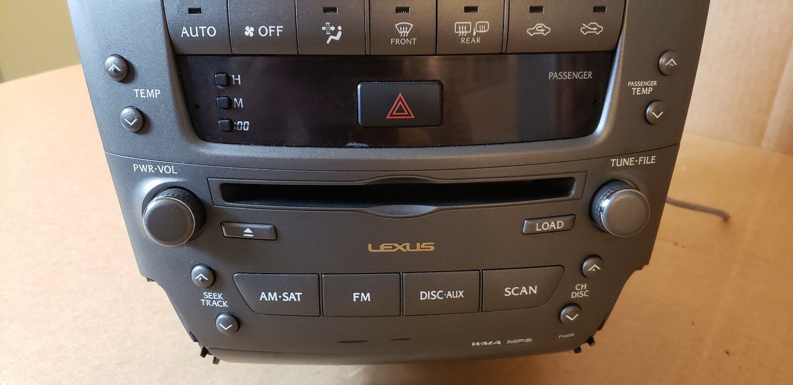 2006-2009 Lexus IS250 IS350 GPS Navigation Climate Control Radio CD ...