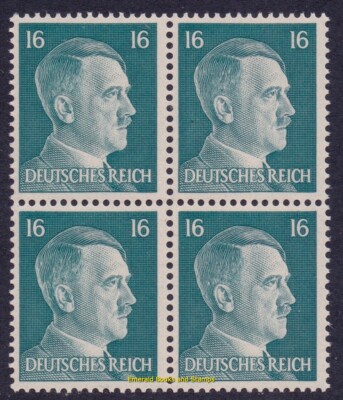 EBS Germany 1941 - definitive - 16 Pfennig - BLOCK OF 4 - Michel 790 ...