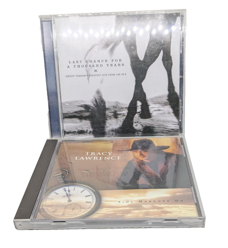 Tracy Lawrence Time Marches On/Dwight Yoakam Greatest Hits Country ...