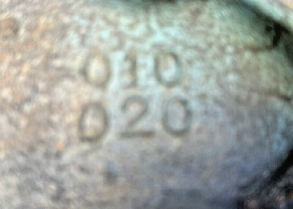 GM Small Block Chevy Engine Block 302 327 350 CI Date Code H38 OEM ...