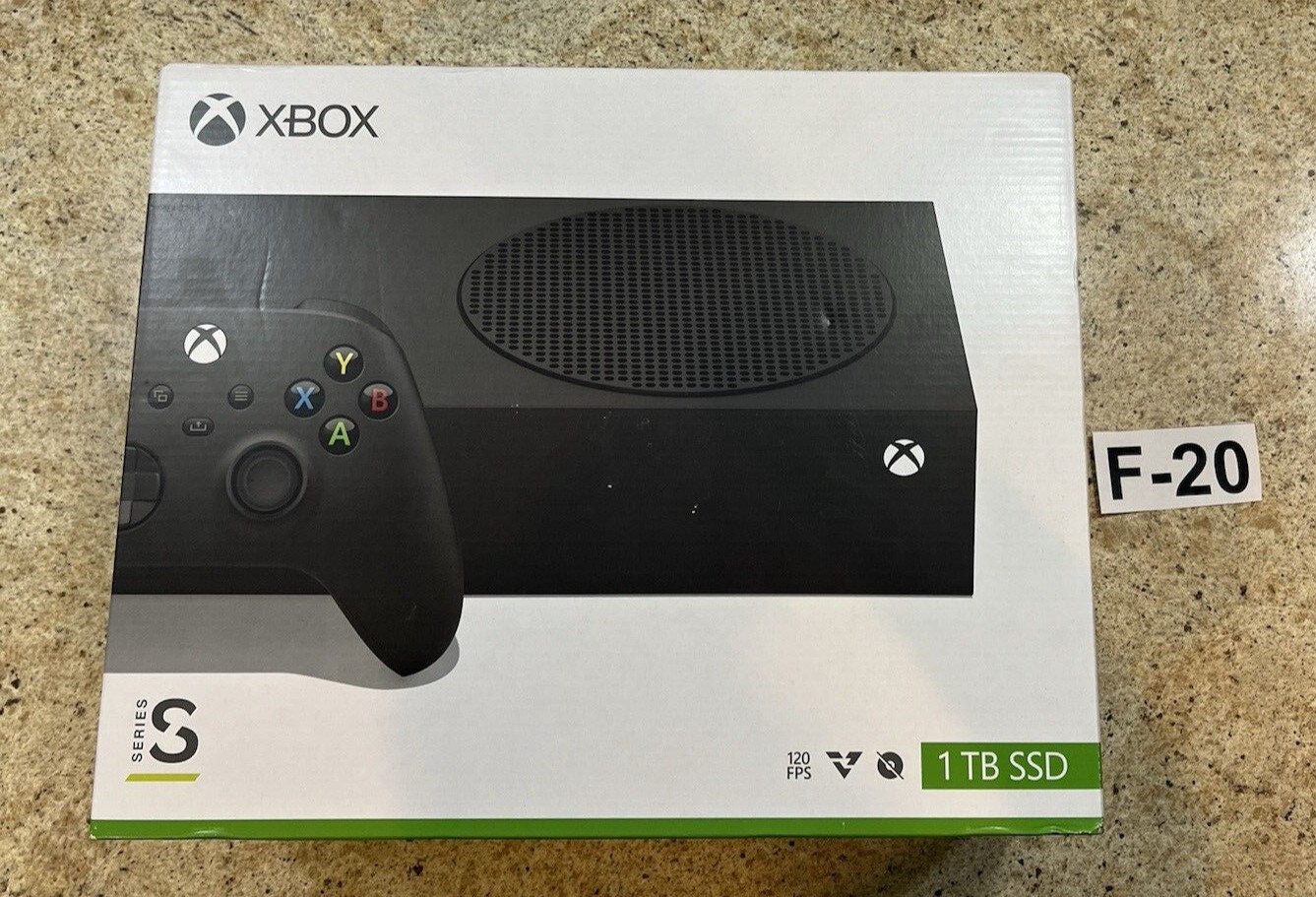 Microsoft Xbox Series S 1TB Video Game Console Black -NEW SEALED ...