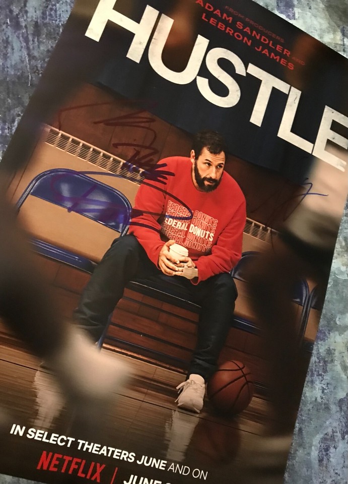 GFA Kenny Smith & Juan x3 Cast Hustle Signiert Film 12x18 Foto COA ...