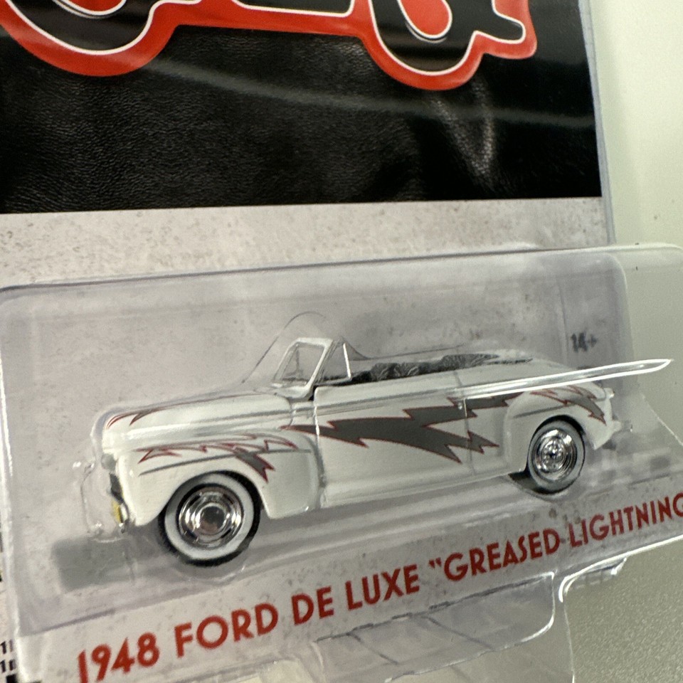 GREENLIGHT GREASE 1948 FORD DELUXE “GREASED LIGHTNING” Chase NEW SEALED ...