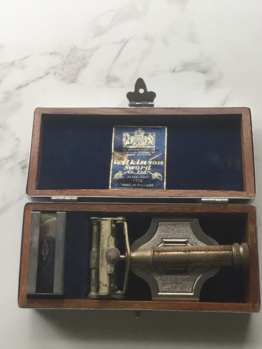 Vintage Wilkinson Sword Safety Razor With Case England Original As ...
