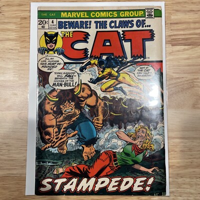 The Cat No. 4 Marvel Comics Group | eBay