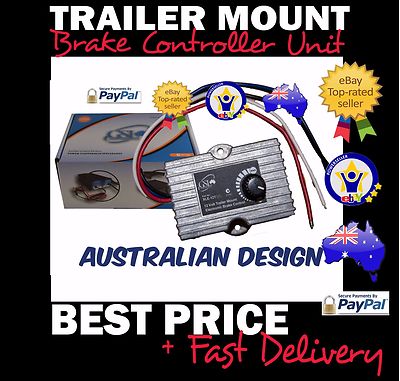 TRAILER MOUNT ELECTRIC BRAKE CONTROLLER GSL XLE12T - CARAVAN BOAT ...