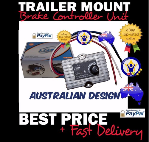 TRAILER MOUNT ELECTRIC BRAKE CONTROLLER GSL XLE12T - CARAVAN BOAT ...