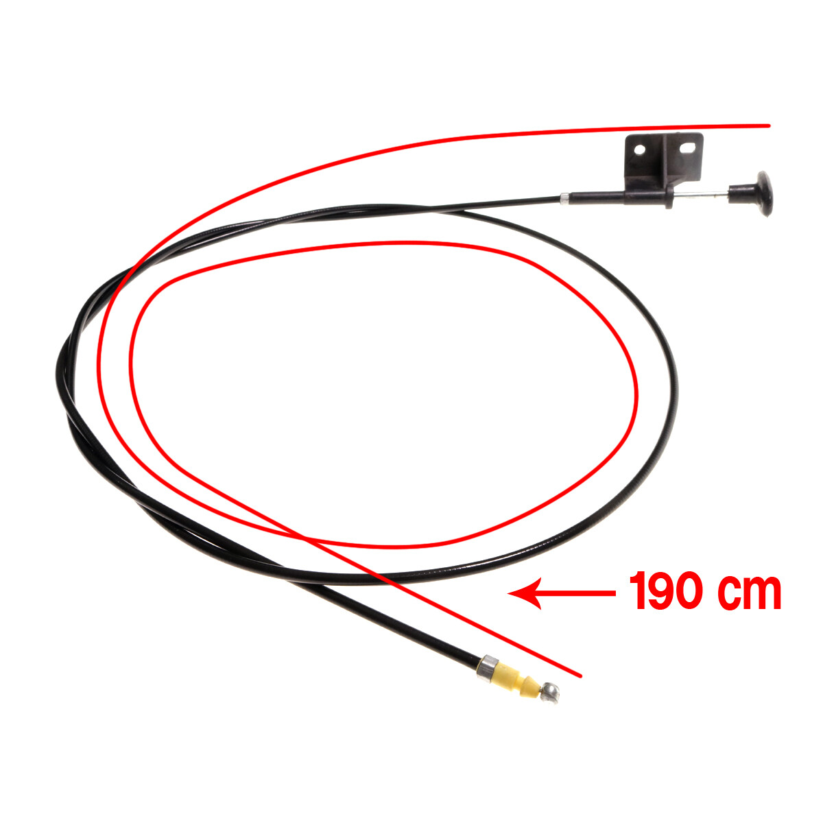 Hood Bonnet Release Cable Fit Mitsubishi Triton K11 L200 Mighty Max ...