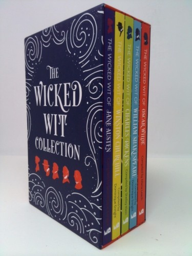The Wicked Wit Collection 5 Books Set (Jane Austin, Winston Churchill ...