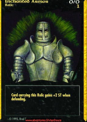 Tempest of the Gods CCG - Enchanted Armor / Limited ENG | eBay