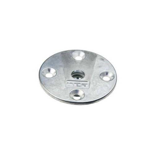 M8 Round Strong Table Leg Feet Foot Mounting Fixing Furniture Brackets ...