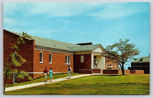 Postcard MD Westminster Western Maryland College Library | eBay