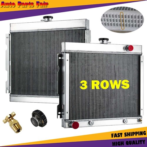 FOR 70-72 DODGE DART / 71-72 PLYMOUTH DUSTER VALIANT V8 3 ROWS ALUMINUM ...