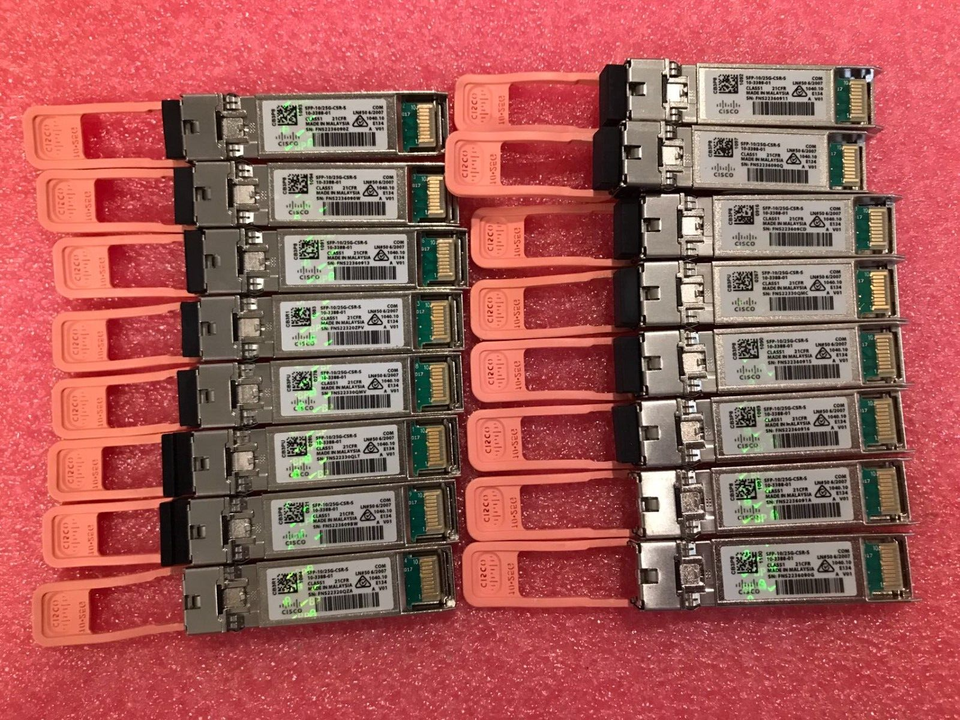 Cisco SFP-10/25G-CSR-S 25GB BASE-CSR 850nm Short Reach MMF SFP28 ...