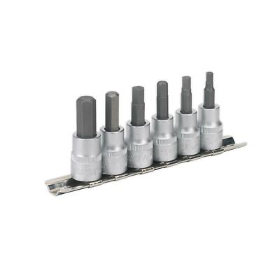 6Pc Hex Key Socket Bit Set 3/8"Sq Drive Metric Sealey | eBay UK